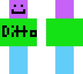 Ditto with clothes | Minecraft Skin