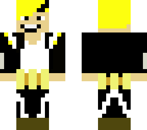 Kaminari Denki MHA | Minecraft Skin