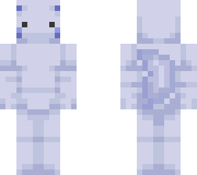 light blue axolotl | Minecraft Skins
