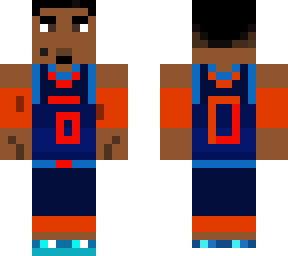 Russell Westbrook okc | Minecraft Skin