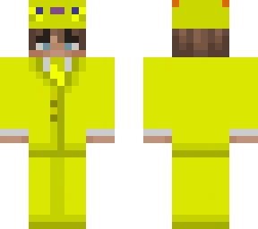 yellow axolotl skin | Minecraft Skins