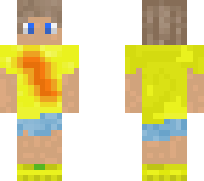Yellow Wool Finished #1 | Minecraft Skin