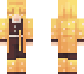 Zenitsu | Minecraft Skin