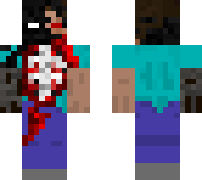 Cursed Steve Minecraft Skins