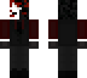 Masked Demon Skin (Suit Vest Red Version) | Minecraft Skin