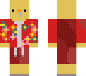 mr duckerson at the beach | Minecraft Skin