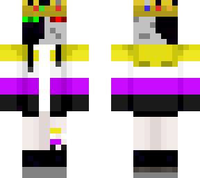 Non binary Ranboo skin | Minecraft Skin