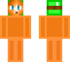 Orange Slime Minecraft Skins