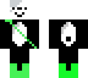 Pandawith bamboo | Minecraft Skin