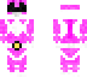 Pink Mighty Morphin Power Ranger | Minecraft Skin
