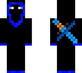 The blue death | Minecraft Skin