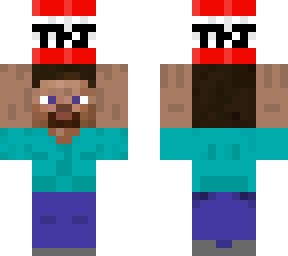 tnt head | Minecraft Skins