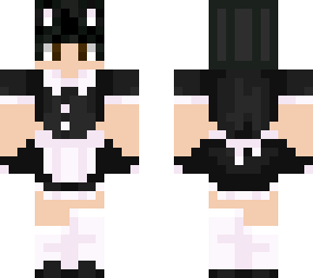 Maid Creeper Minecraft Skins