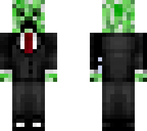 Creeper In A Suit | Minecraft Skins