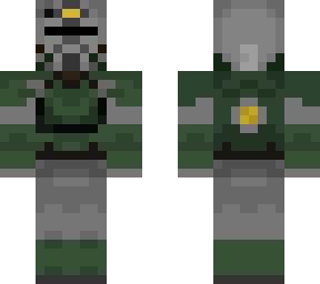 fallout power armor | Minecraft Skins