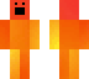 fire gradient boi | Minecraft Skin