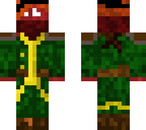 Hyacinthum Chi-Blocker Clothing Updated | Minecraft Skin