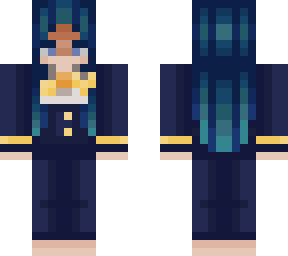 Josuke Higashikata Female | Minecraft Skin
