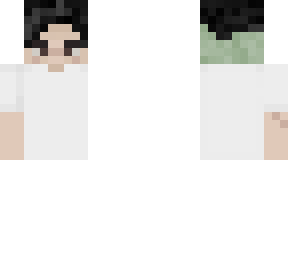 not finished boy green undercut | Minecraft Skin