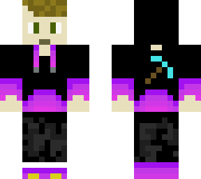 pickaxe hoodie | Minecraft Skin