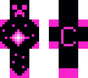 Pink creeper | Minecraft Skin