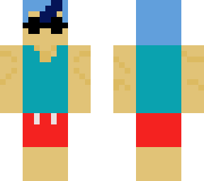 Summertime sammy | Minecraft Skin