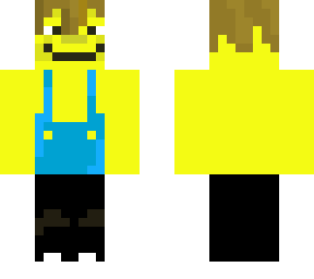 ugly roblox guy who is yellow | Minecraft Skin