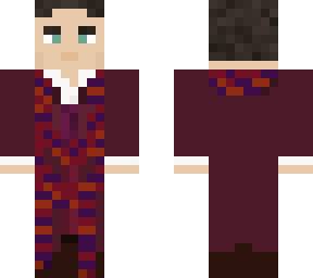 4th doctor fourth doctor season 18 burgundy | Minecraft Skins