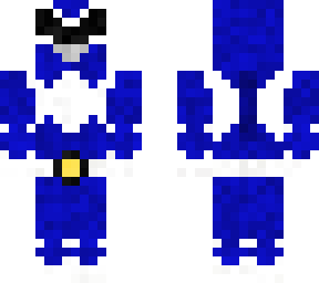 Blue Mighty Morphin Power Ranger | Minecraft Skin