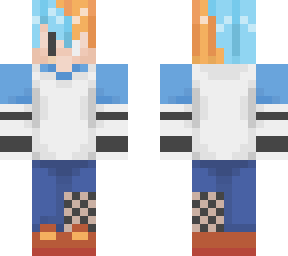fnf pico y boyfriend | Minecraft Skins
