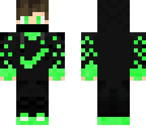 Green gamer boy | Minecraft Skin
