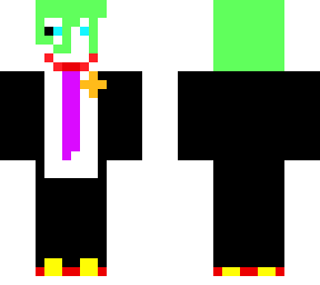 Joker bad cop | Minecraft Skin