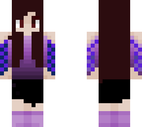 Purple Girl Twirl! | Minecraft Skin