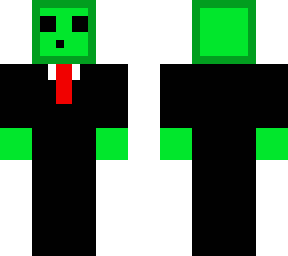 Slime in Suit | Minecraft Skin