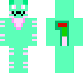 watermelon cat | Minecraft Skin