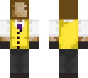 Yellow Suit Bread | Minecraft Skin