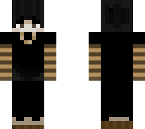 Black and Gold | Minecraft Skin