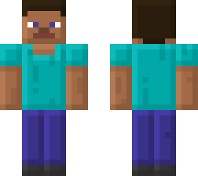 Blocky Steve | Minecraft Skin