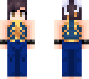 thicc chun li | Minecraft Skins
