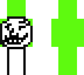 trollface dream | Minecraft Skins