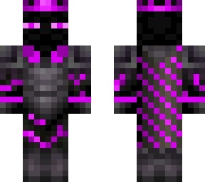 Enderman guy with netherite crown idk | Minecraft Skin
