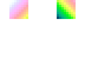 Pastel Rainbow color-palete | Minecraft Skin