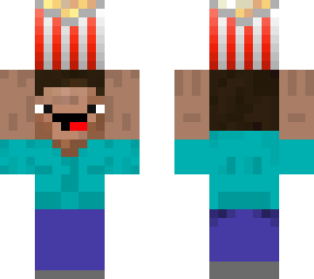 Popcorn Noob | Minecraft Skin
