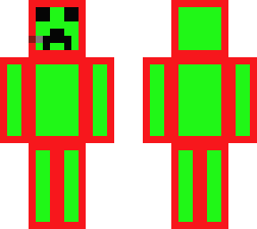 Slime creeper | Minecraft Skin