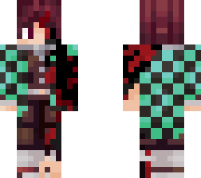 Tanjiro Skin Minecraft Skins