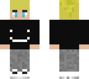 tommyinnt wearing dream's merch | Minecraft Skin