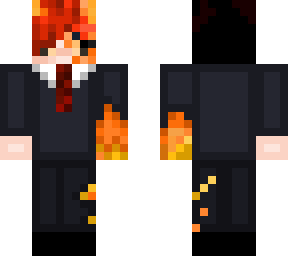 Blaze Human Hybrid | Minecraft Skin