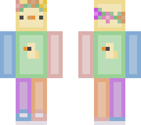 Blocky cute duck | Minecraft Skin