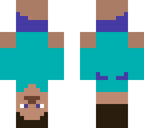upside down steve | Minecraft Skins