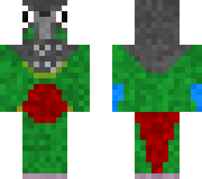 Green Cheek Conure | Minecraft Skin